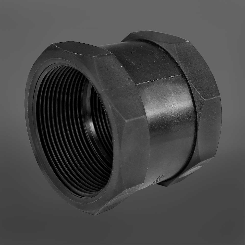 Copla de Unión Rosca Fina 50 x 50 mm Resistente y Eficiente