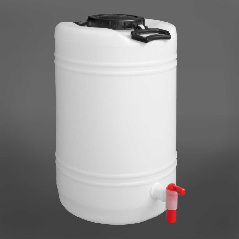 Bidón de 25 Litros con Llave de Alto Flujo – Seguro