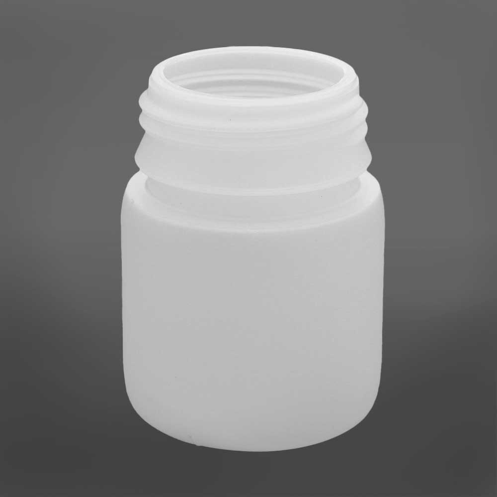 Botella 100 cc HDPE: Resistente, de calidad y certificada.