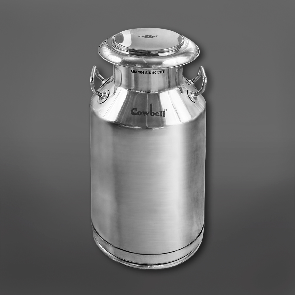 Lechero 50L con Tapa para la Industria Alimentaria