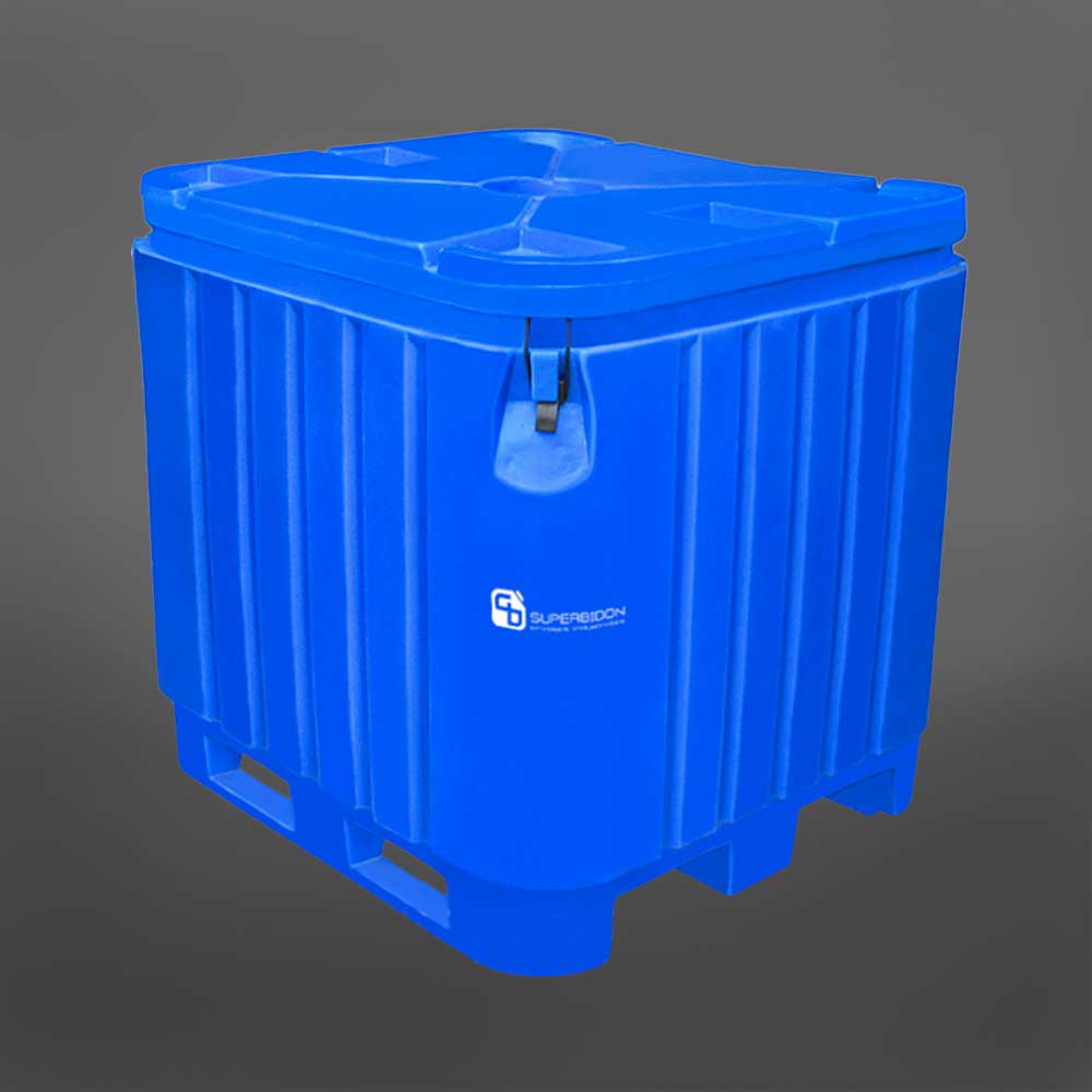 Bins Isotérmico 1000 Lts con Tapa Alta calidad