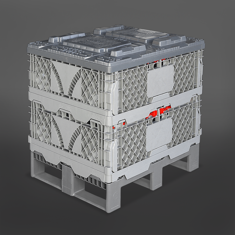 Bins plásticos industriales para logística y almacenamiento