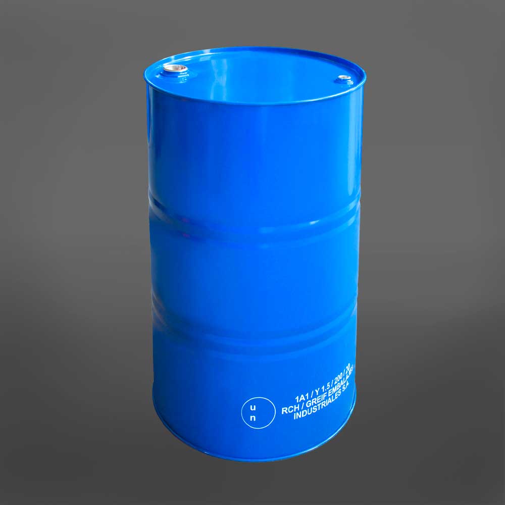 Tambor Metálico de 208 Litros con Certificación Calidad UN